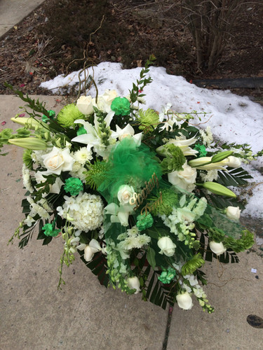 Irish Casket Spray | J Kitching Floral De