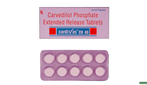CARDIVAS CR 40MG TABLETS (CARVEDILOL) | Ivermectin Stores