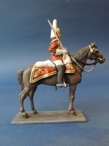 LMS21 54mm Mounted Lifeguard Officer | British Toy Soldier Company