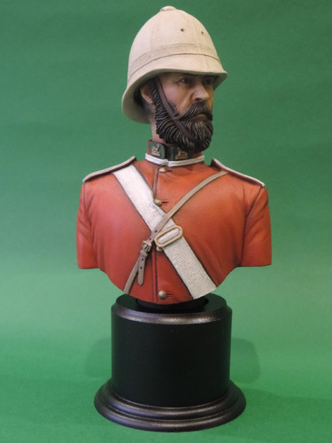 L7 British Empire 24th Foot Military Bust | British Toy Soldier Company