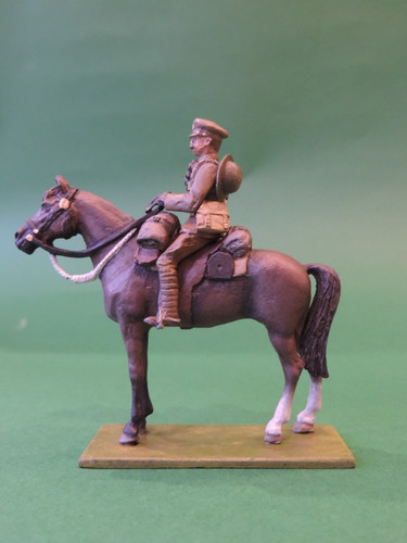LMS18 54mm Mounted WW1 Gunner | British Toy Soldier Company