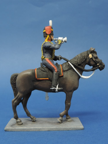 LMS36 54mm Mounted Royal Horse Artillery Bugler | British Toy Soldier ...