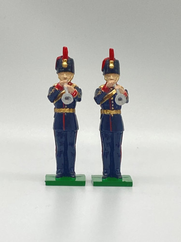 Set180 RHA Musicians With Post Horns | British Toy Soldier Company