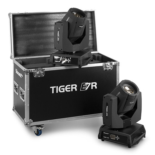 BEAMZ - TIGER E 7R MK3 MOVING HEAD SPOT 2PC IN FLIGHTCASE | The Little ...