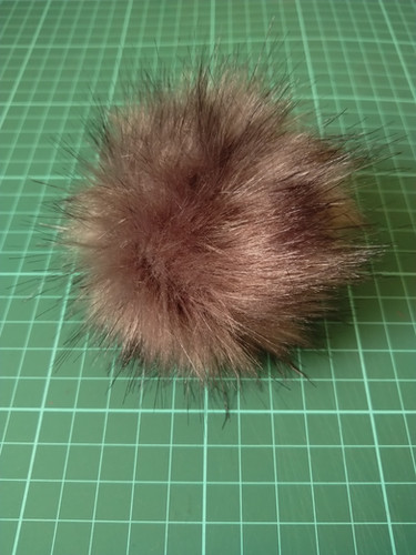 Medium Hair Hand held Mic Furry | The Little Factory