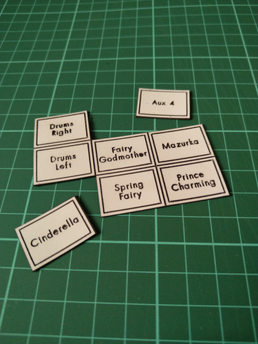 Audio Mixing Desk Labels | The Little Factory