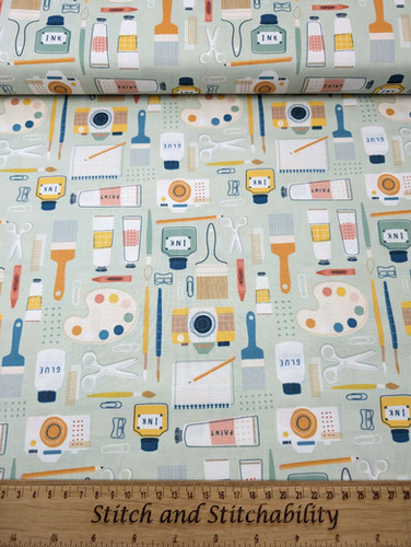 Dashwood Studio Hobbies Collection- Artist Fabric | Stitch&Stitchability
