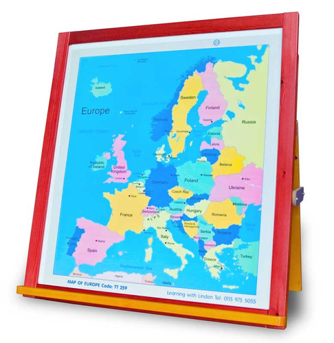 Map of Europe Overlay | Learning with Linden