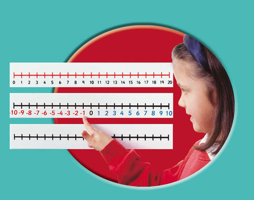 Magnetic Number Lines - Blank Line (Pack of 1) | Learning with Linden