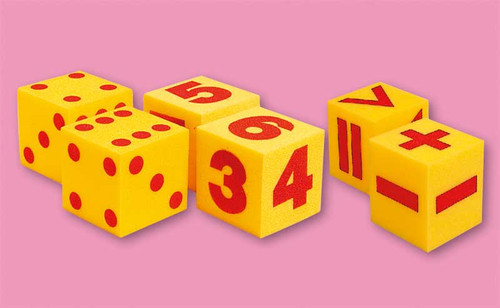 Giant Soft Dice - Set of all 6 | Learning with Linden