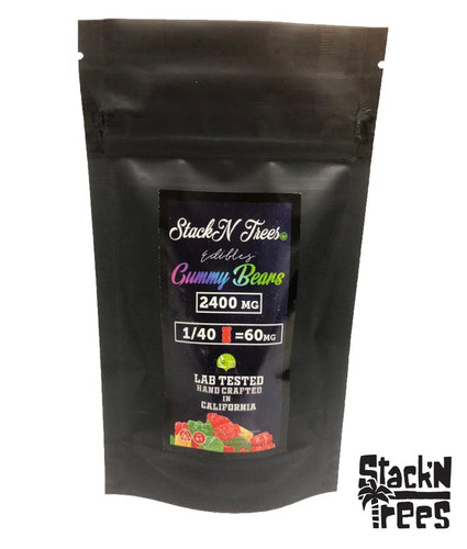 STACK N TREES 2,400 MG GUMMY BEARS | Cannabis NorthCounty