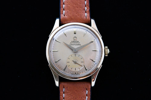 Omega Seamaster Bumper Automatic Cream Dial 2636-4 1952 | TimeMerchants