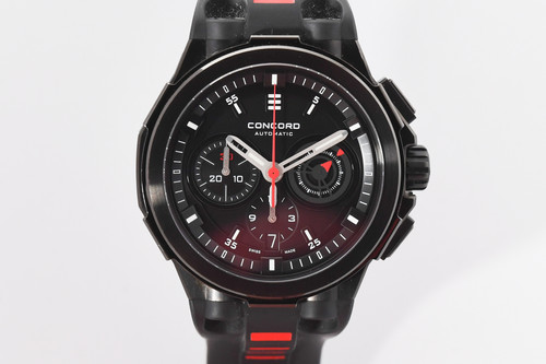 Concord C2 Chronograph Stainless Steel PVD | TimeMerchants