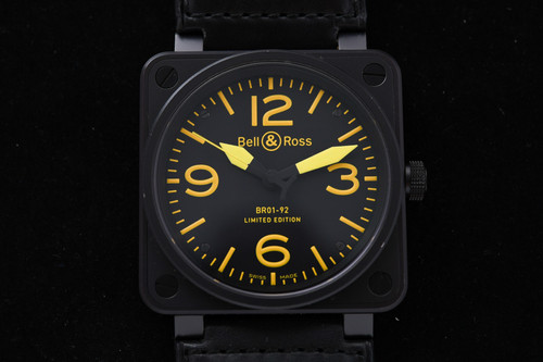 Bell & Ross Limited Edition to 500 BR01-92 Box Papers 2009 | TimeMerchants