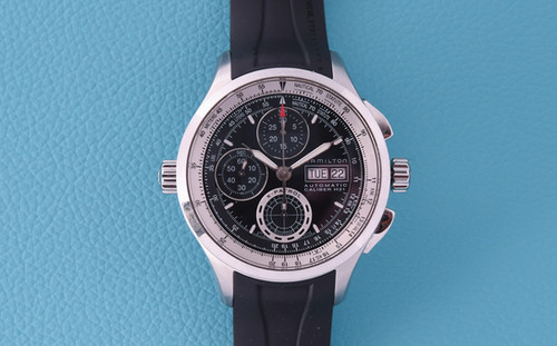 Hamilton Chronograph H765560 Cal H21 Box and Manual | TimeMerchants