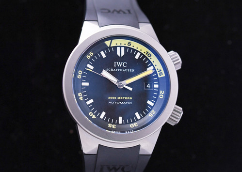 IWC Aquatimer 2000 IW353804 42mm Box and Recent Service | TimeMerchants