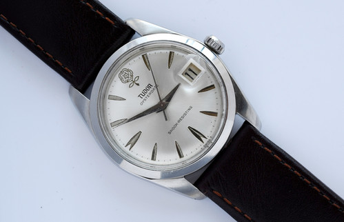 Tudor Prince Big Rose Silver Dial 7962 1965 | TimeMerchants