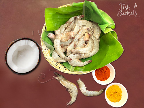 Chapra Chingri Big buy - Fresh Sweet Water Prawn at Fish Buckets