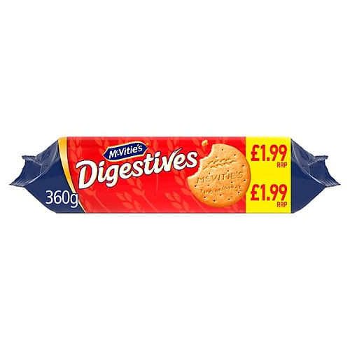 McVities Original Digestives - 12 x 360g Packs | RM Wholesale