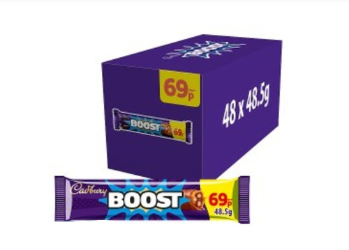 Cadbury Boost Bar PM 48x48.5g | RM Wholesale