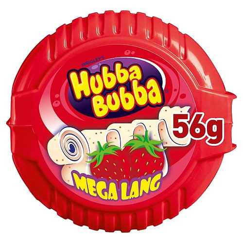 Hubba Bubba Snappy Strawberry - 12 pack | RM Wholesale