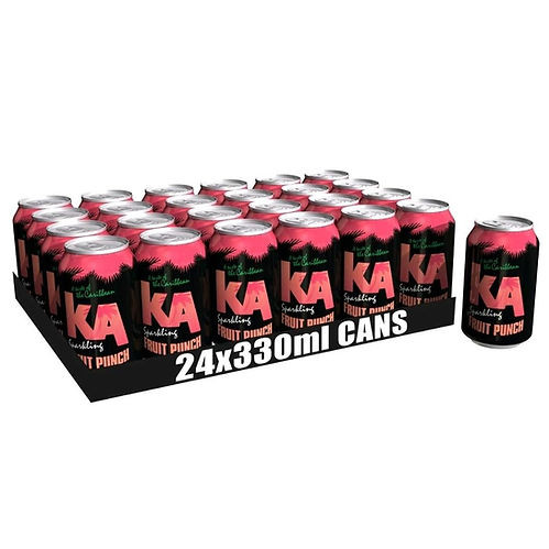 Ka Sparkling Fruit Punch - 24 x 330ml Cans | RM Wholesale