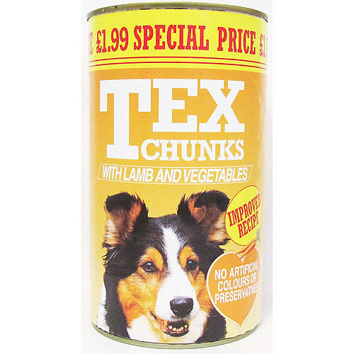 Tex Lamb & Veg Chunks - 6 x 1.2kg Tins | RM Wholesale