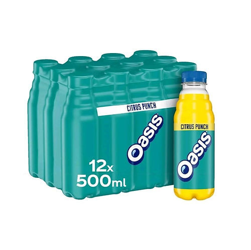 Oasis Citrus Punch - 12 x 500ml Bottles | RM Wholesale
