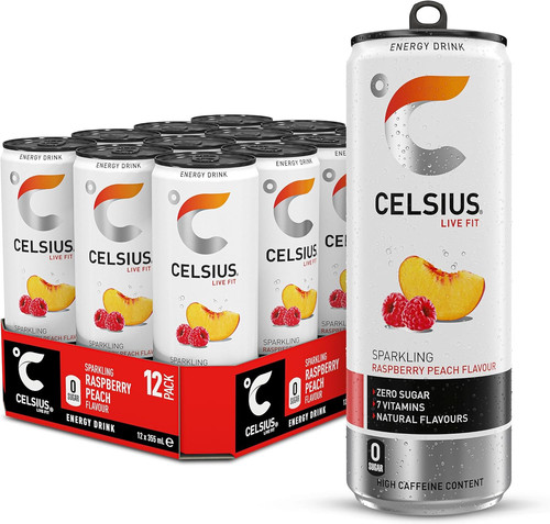 CELSIUS Kiwi Guava Sparkling Energy Drink - 12 x 355ml | RM Wholesale