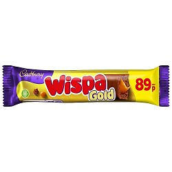 Cadbury Wispa Gold Chocolate Bar - 48 x 48g | RM Wholesale