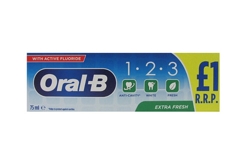 Oral-B Extra Fresh Toothpaste PM - 12x75ml | RM Wholesale