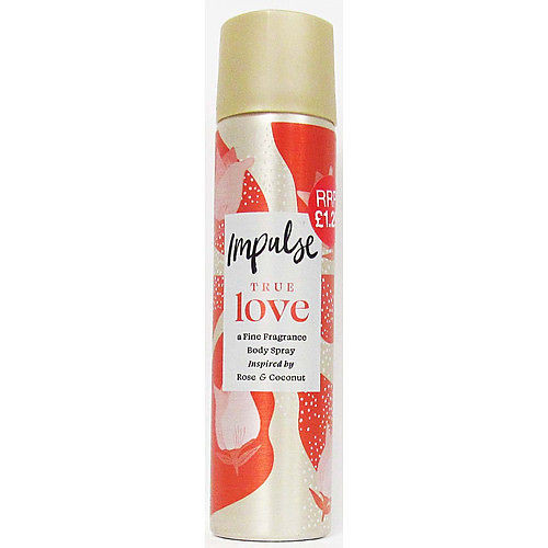 Impulse Body Spray True Love Scent - 6 x 75ml | RM Wholesale