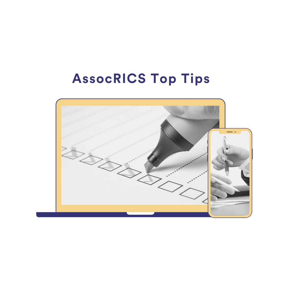 RICS AssocRICS Lifeline – 5 Top Tips to Ace Your AssocRICS Summary of ...