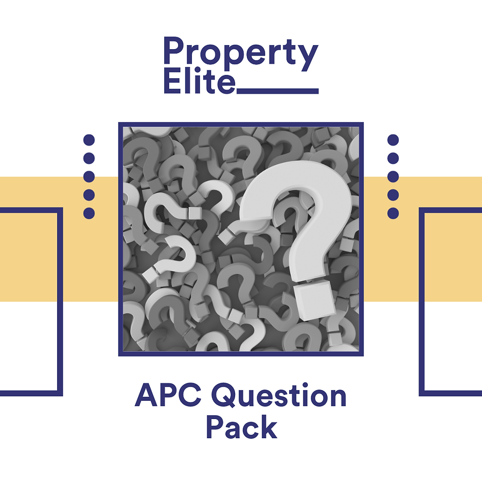 APC Question Pack | Property Elite