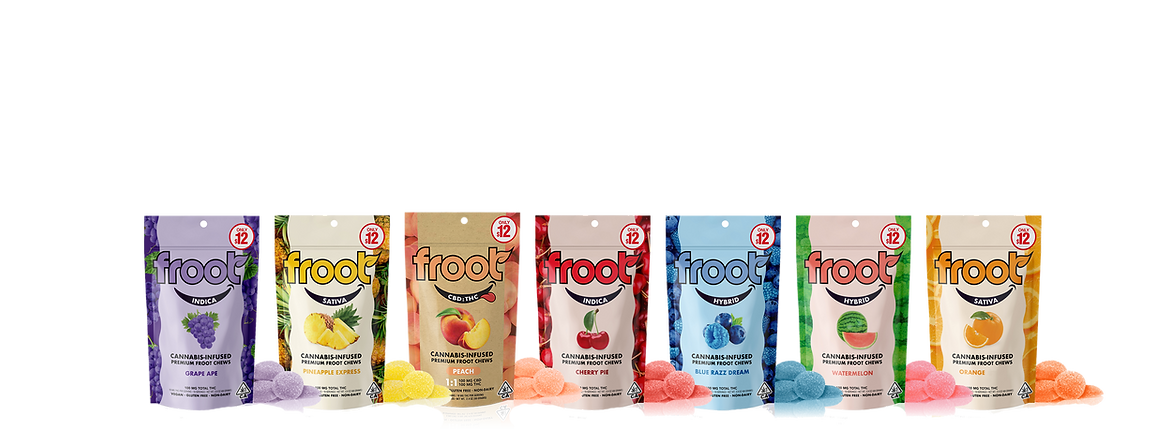FROOT BRAND - Edibles, Pre-Rolls, & Wellness