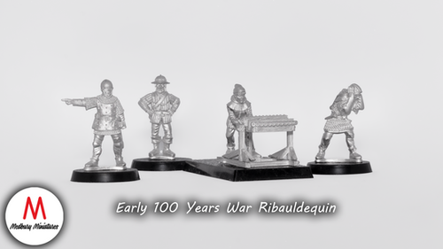 Early 100 Years War Ribauldequin | Medbury Miniatures