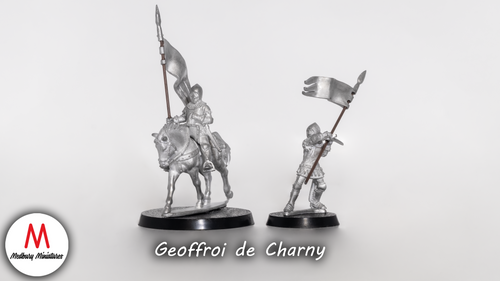 Geoffroi de Charny Medbury Miniatures 28mm 100 Years War