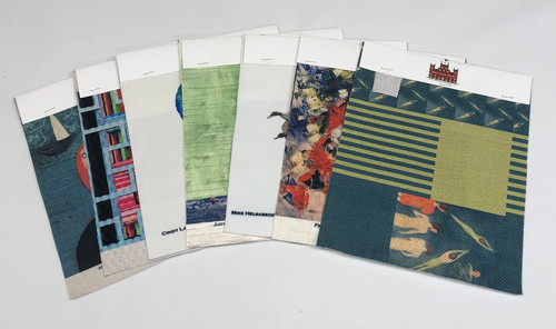 Abbey Custom Textiles Large Memo Sample Packet Contemporary Art ...