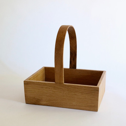 'Carol' Storage Trug in Oak | Flavelltrading