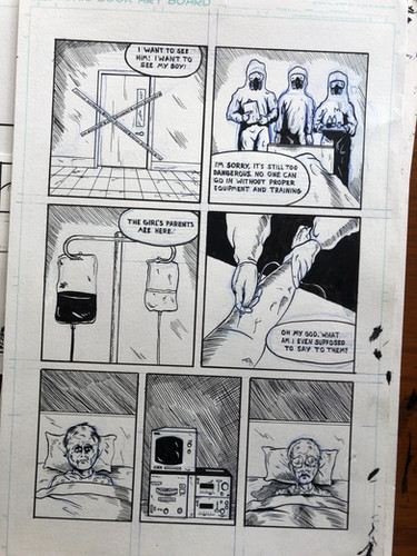 Original Comic Page | Vacuum Decay