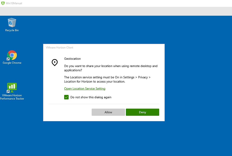 Configuring Geolocation Redirection - VMware Horizon View