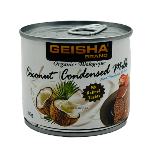 Organic Coconut Condensed Milk – Geisha 210g | SL Shop