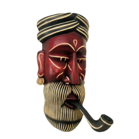 Brahmana Face with Pipe Mask 10″ | SL Shop