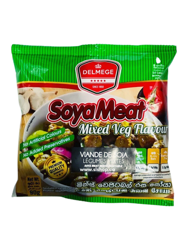 Soya Meat Mixed Vegetable - Delmege 90g | SL Shop