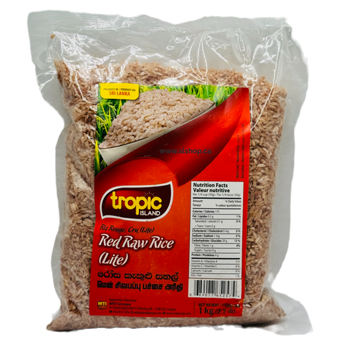 Red Raw Rice (Lite) 1Kg - TI | SL Shop