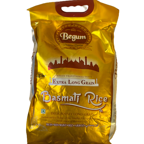 Begum Basmati Rice - 10 lbs | SL Shop