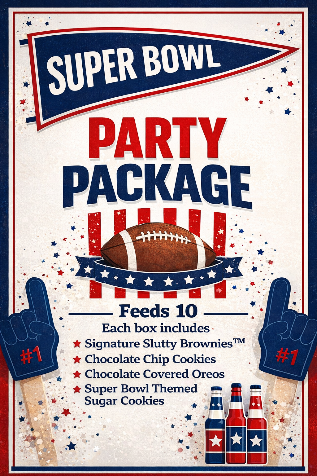 Super Bowl Party Pack | The Baker's Rack