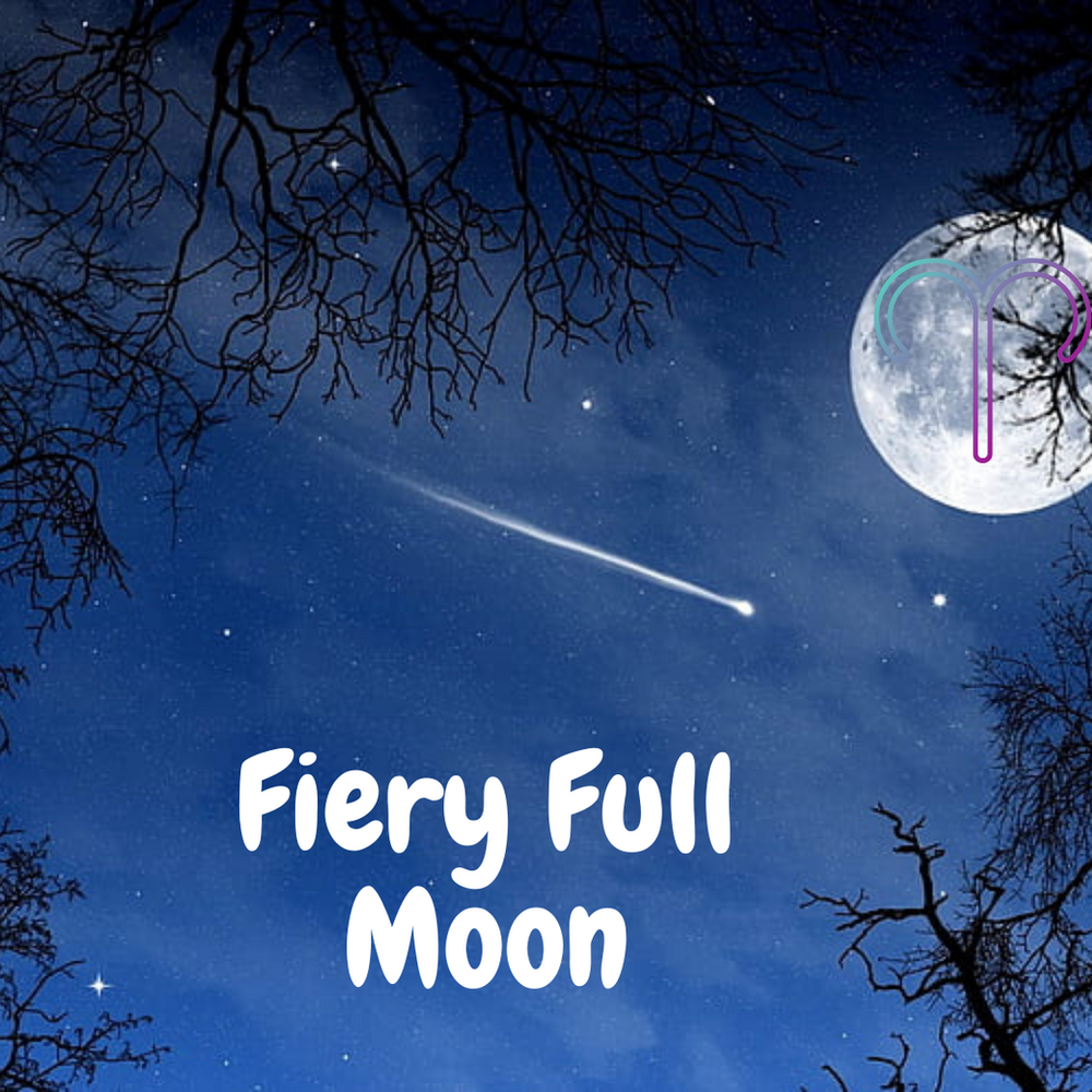 Fiery Full Moon