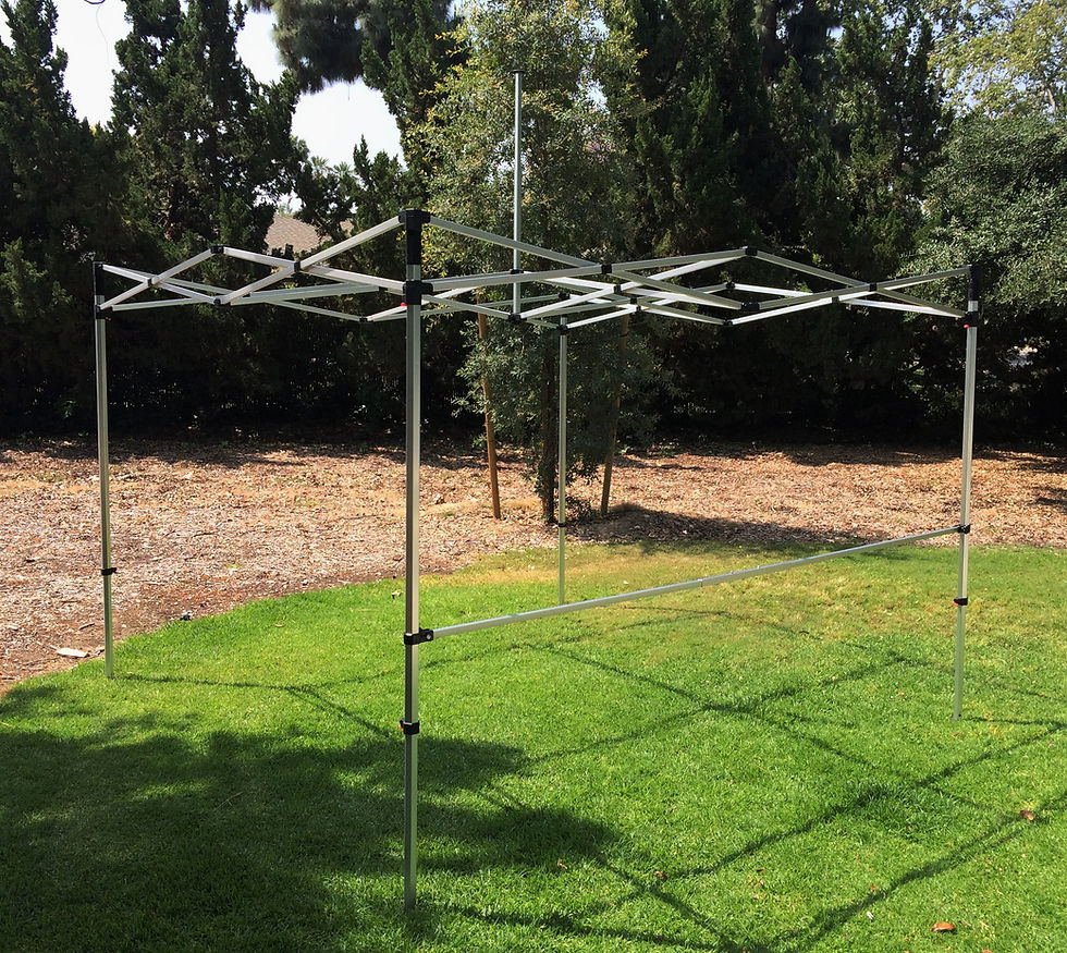Aluminum Hex Frame - 10'x10', 10'x15', or 10'x 20' | icesportswear
