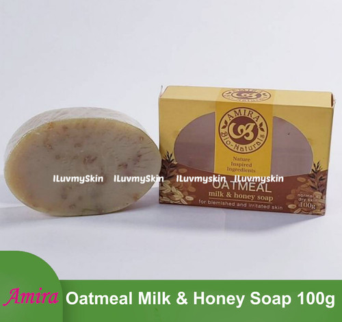 Amira Oatmeal Milk & Honey Soap 100g | ILuvmySkin